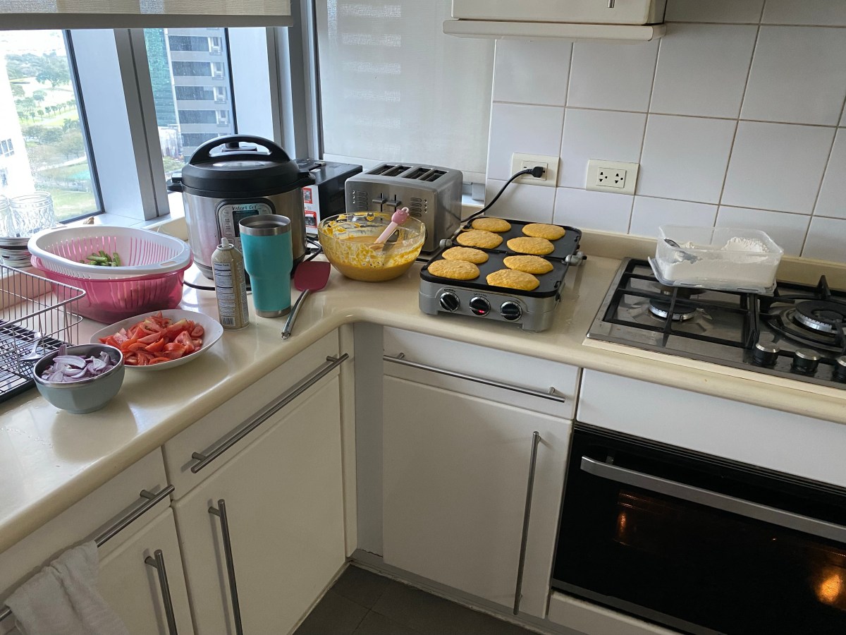 Gym & cooking session – Our New Journey
